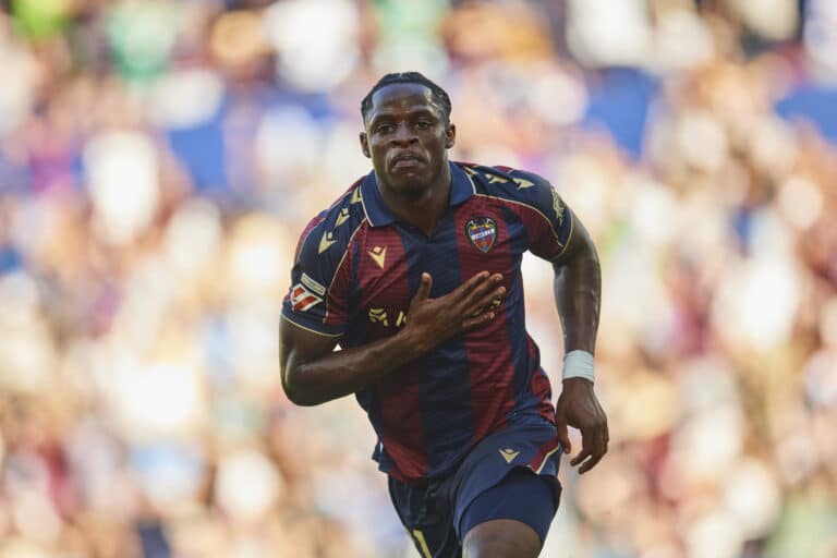 Tottenham in talks to sign Levante forward Karl Etta Eyong